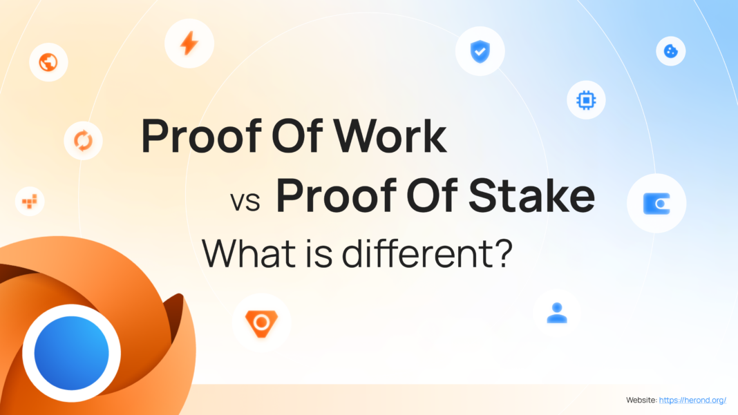 Proof of work vs proof of stake: what is different? - Herond Blog