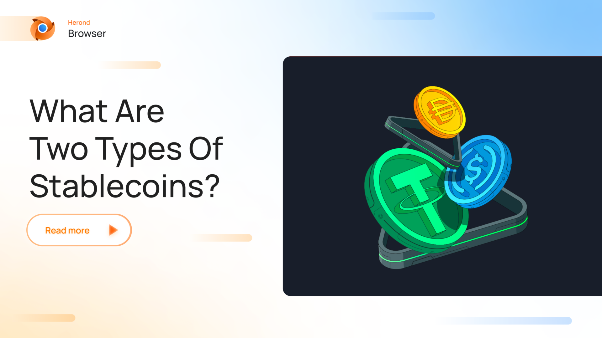 What are two types of stablecoins? - Herond Blog
