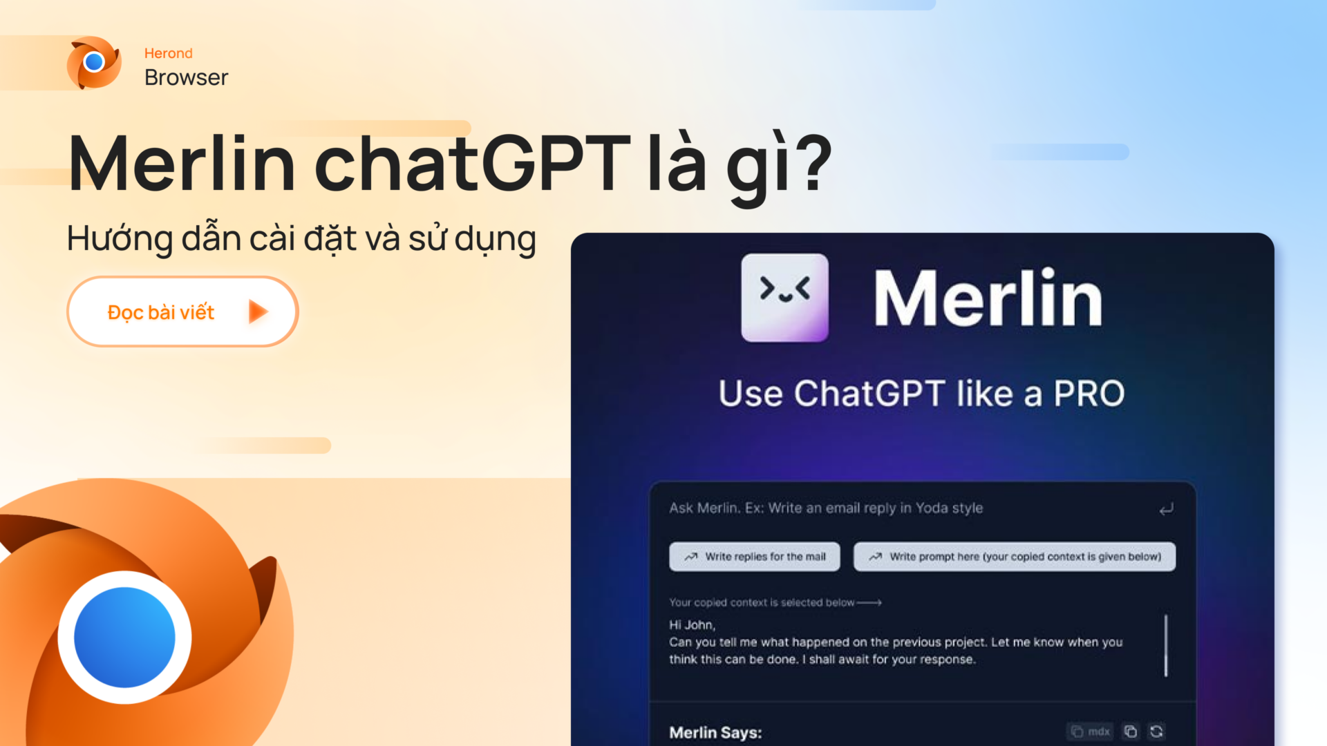 Merlin chatGPT là gì? Hướng dẫn cài đặt và sử dụng Merlin chatGPT