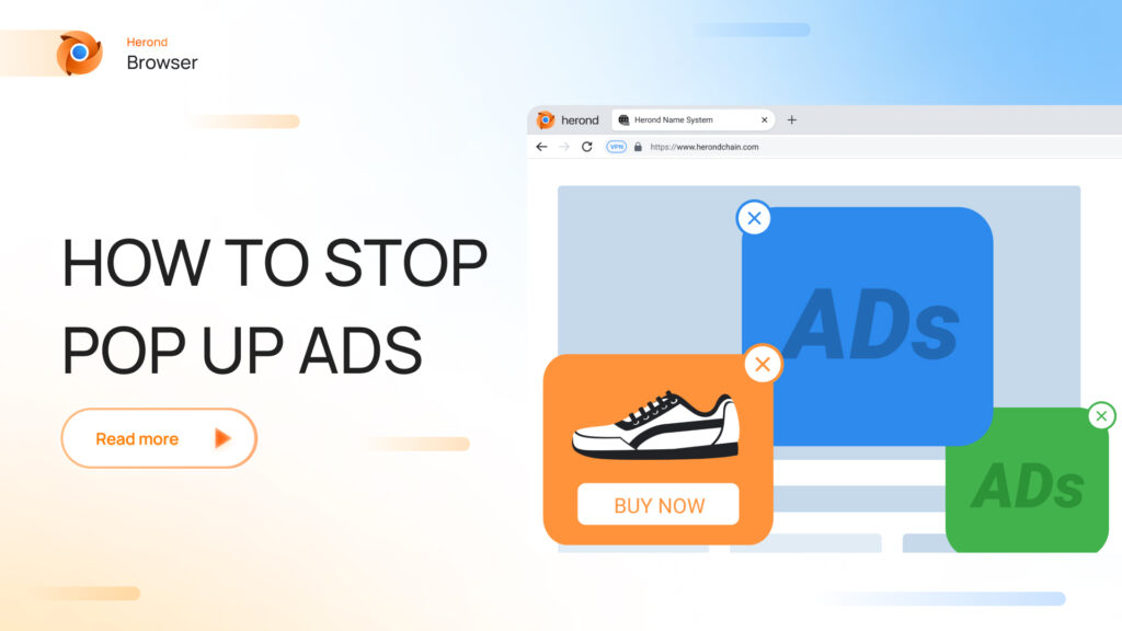 How to stop pop up ads