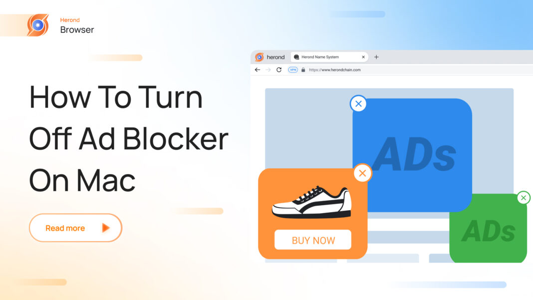 How to turn off Ad Blocker on Mac