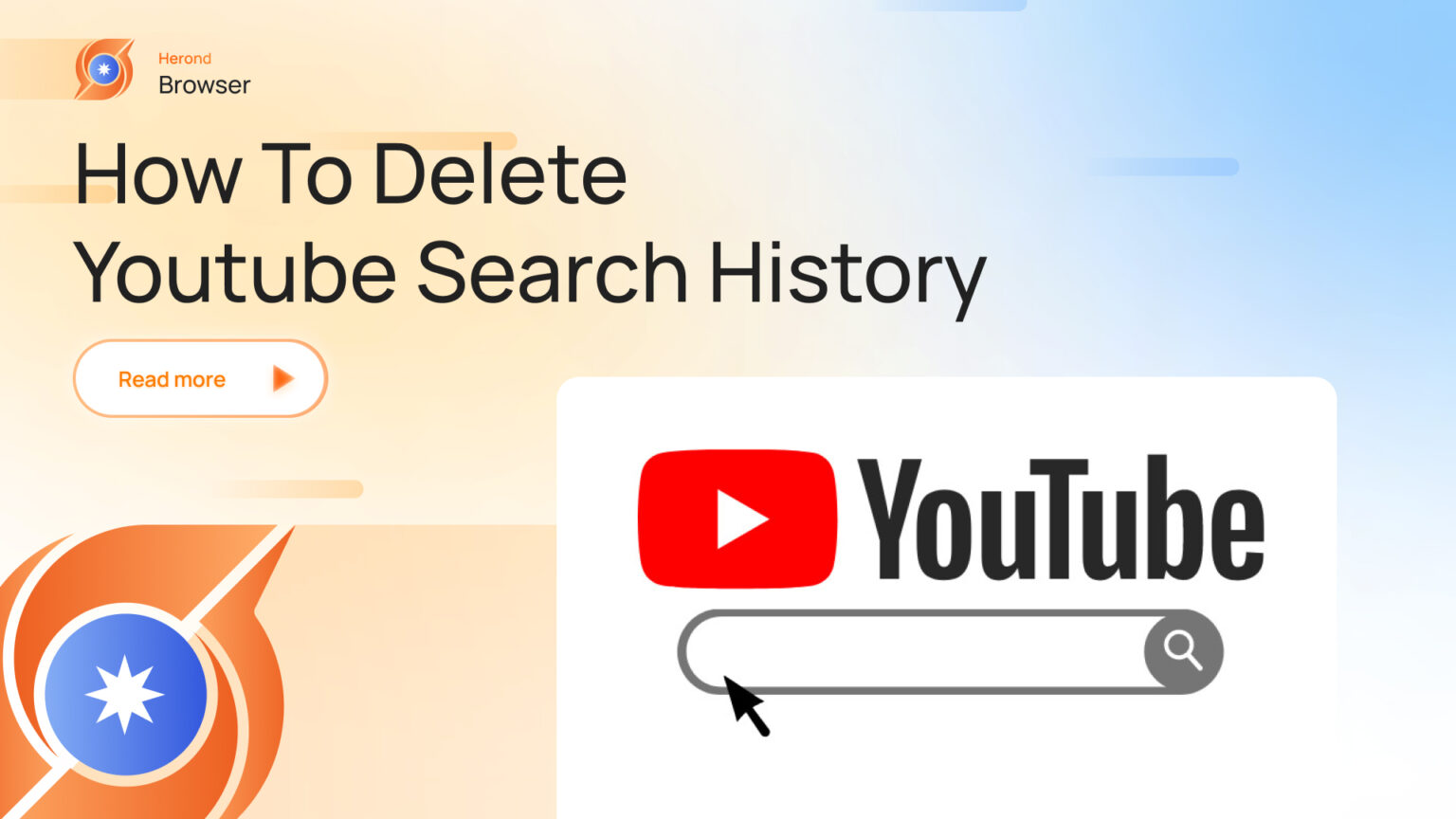 How to delete the history from Youtube
