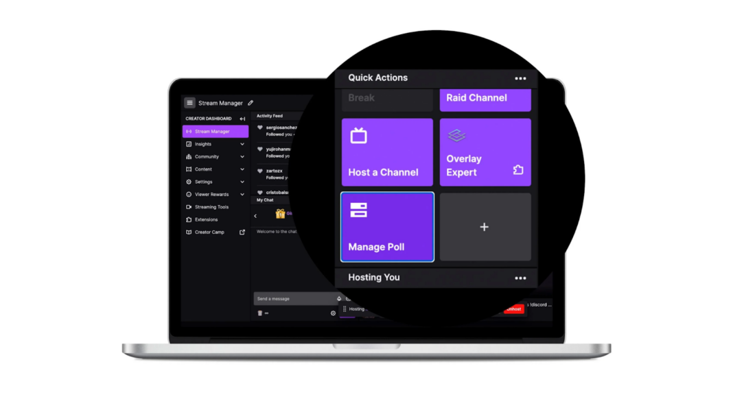 How to make a poll on twitch