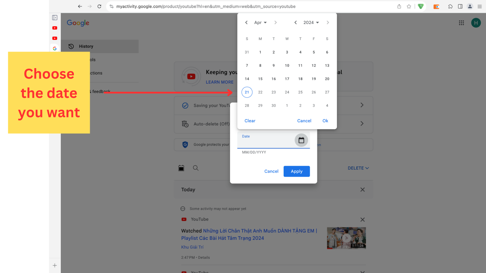 How to Filter Your YouTube Watch History by Date