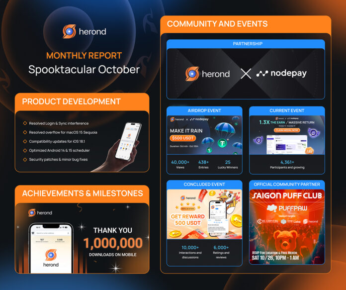 Herond Browser: October 2024 Report - Herond Blog