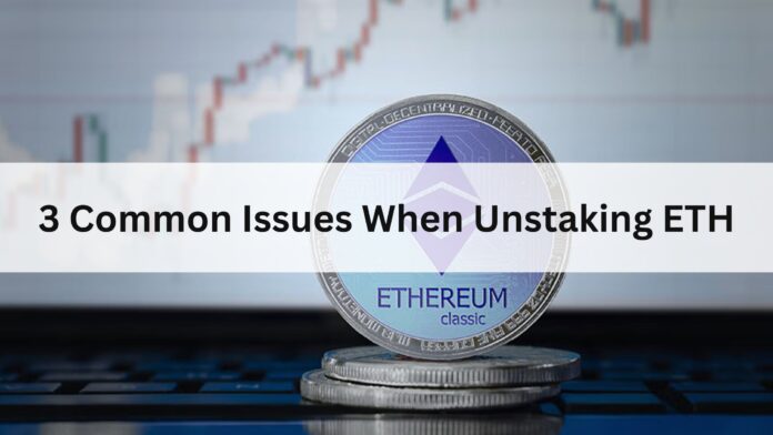 How to unstake ETH on coinbase